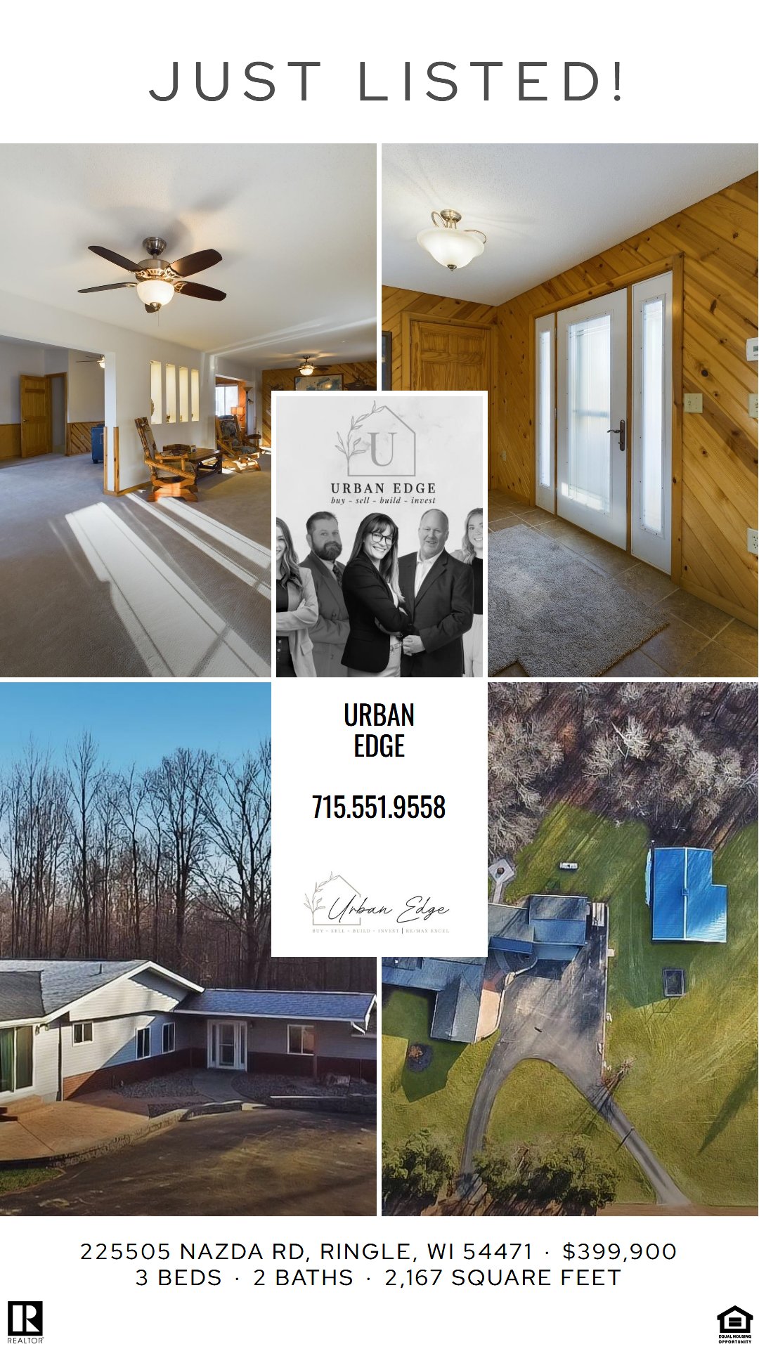 225505 Nazda Rd, Ringle, WI 54471